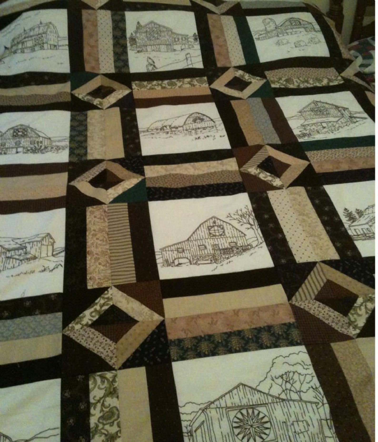 Appalachian Memories Machine Embroidery Designs & Quilt Pattern - Etsy