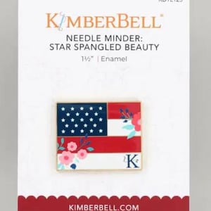 Kimberbell Star Spangled Beauty Quilt, Embellishment Kit & Needle ...