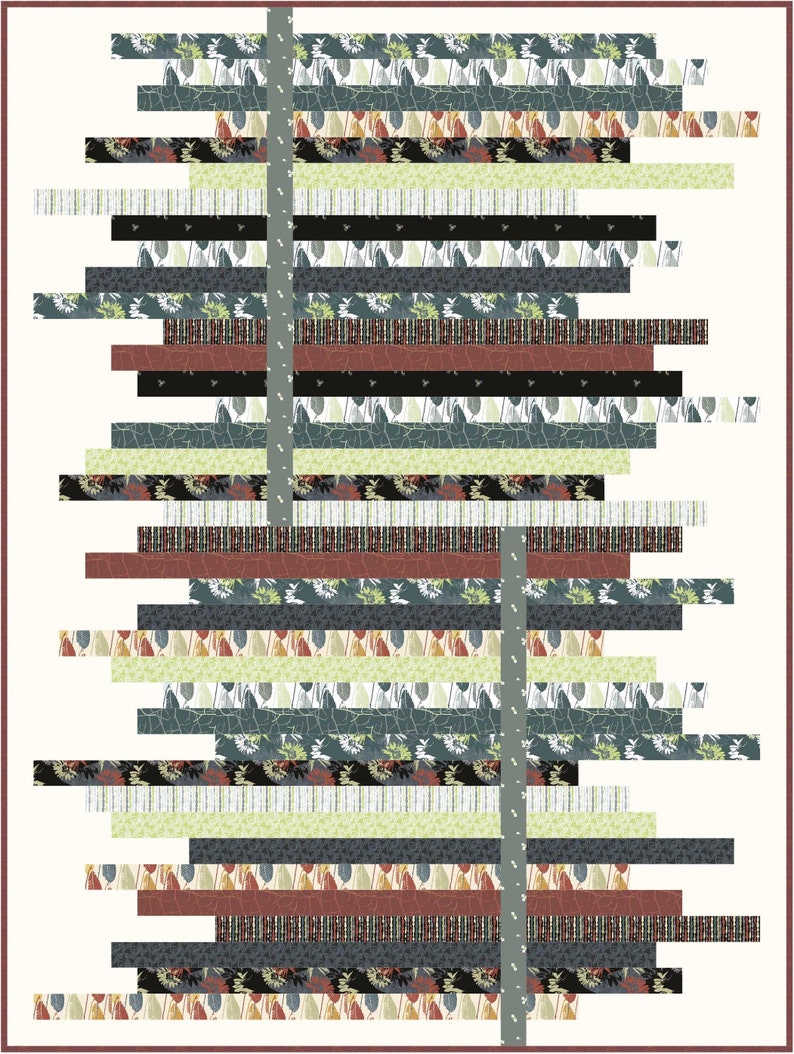 Horizontal Balance B Y Vanilla Latte Quilts - Etsy