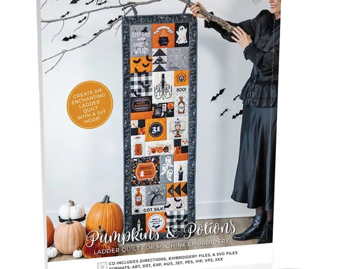 Kimberbell Pumpkins & Potions CD for Machine Embroidery #KD817 - Etsy