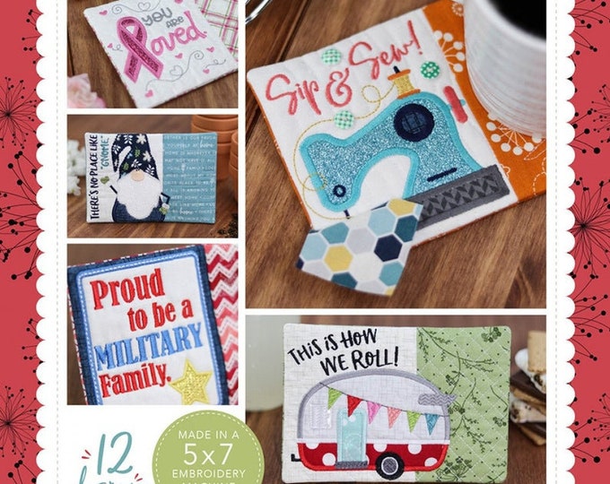 Kimberbell Mug Rugs Volume 3 Machine Embroidery KD585 - Etsy.de