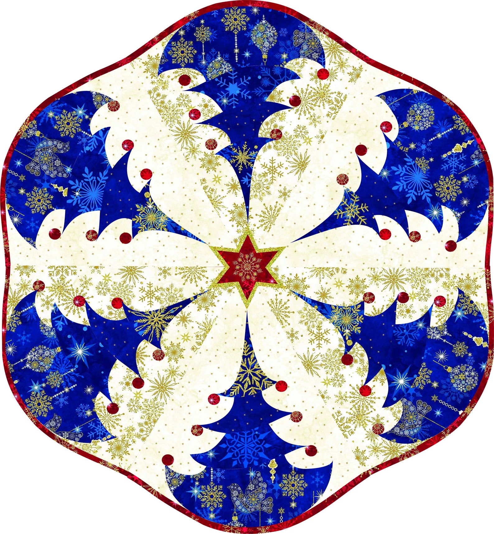 Starlite Starbrite Quilt Pattern by Quilkted Garden Designs - Etsy