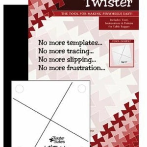 Twister Gnomes Table Runner Pattern W/lil' Twister Tool - Etsy