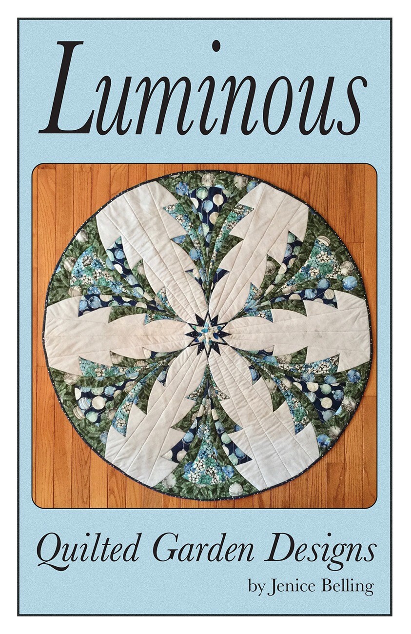 Luminous Quilt Pattern by Quilted Garden Designs - Etsy