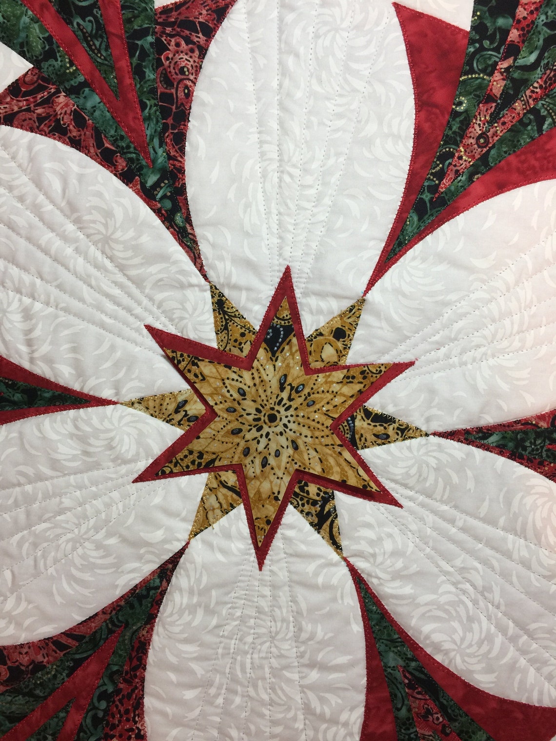 Luminous Quilt Pattern by Quilted Garden Designs - Etsy