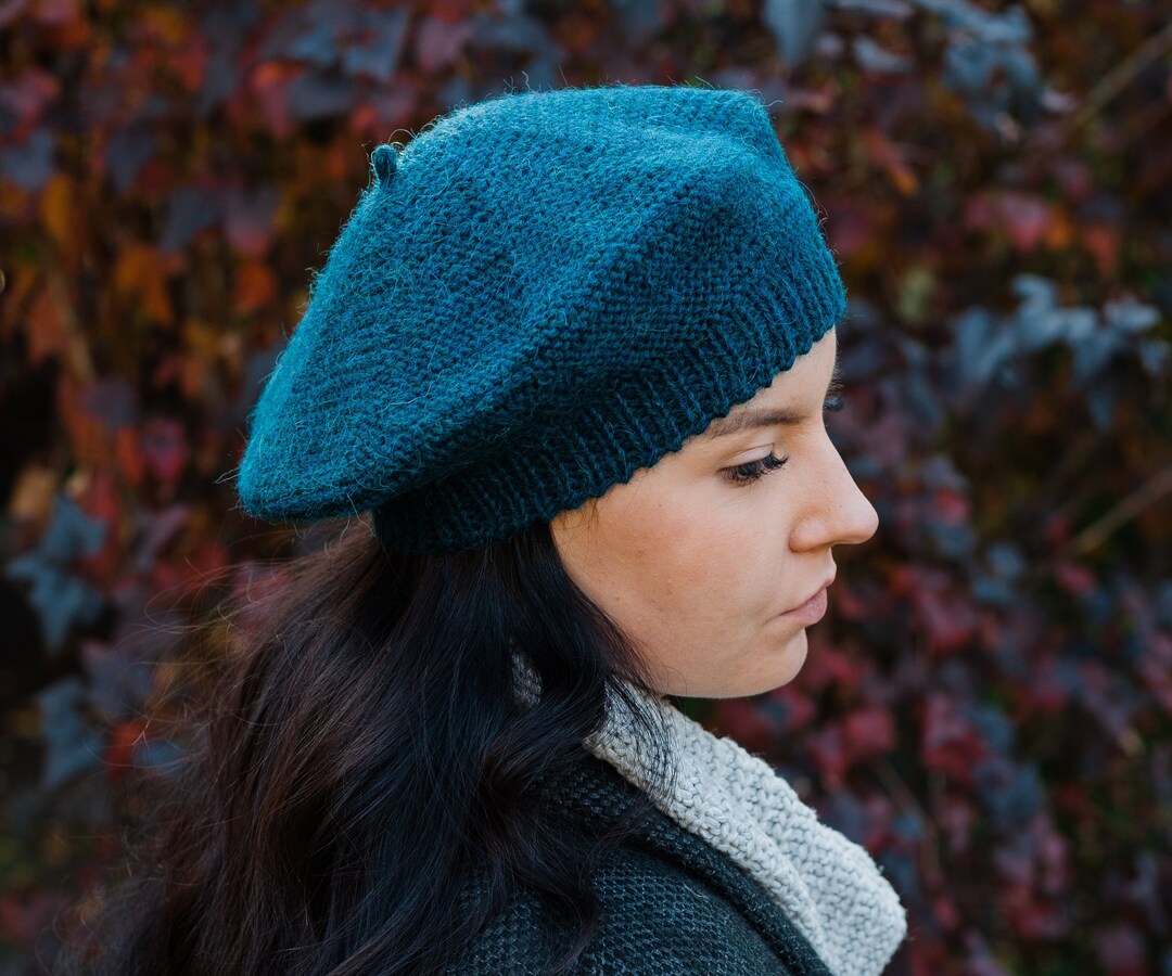 French Beret, Women's Beret, Alpaca Wool Beret, Wool Beret, Alpaca ...