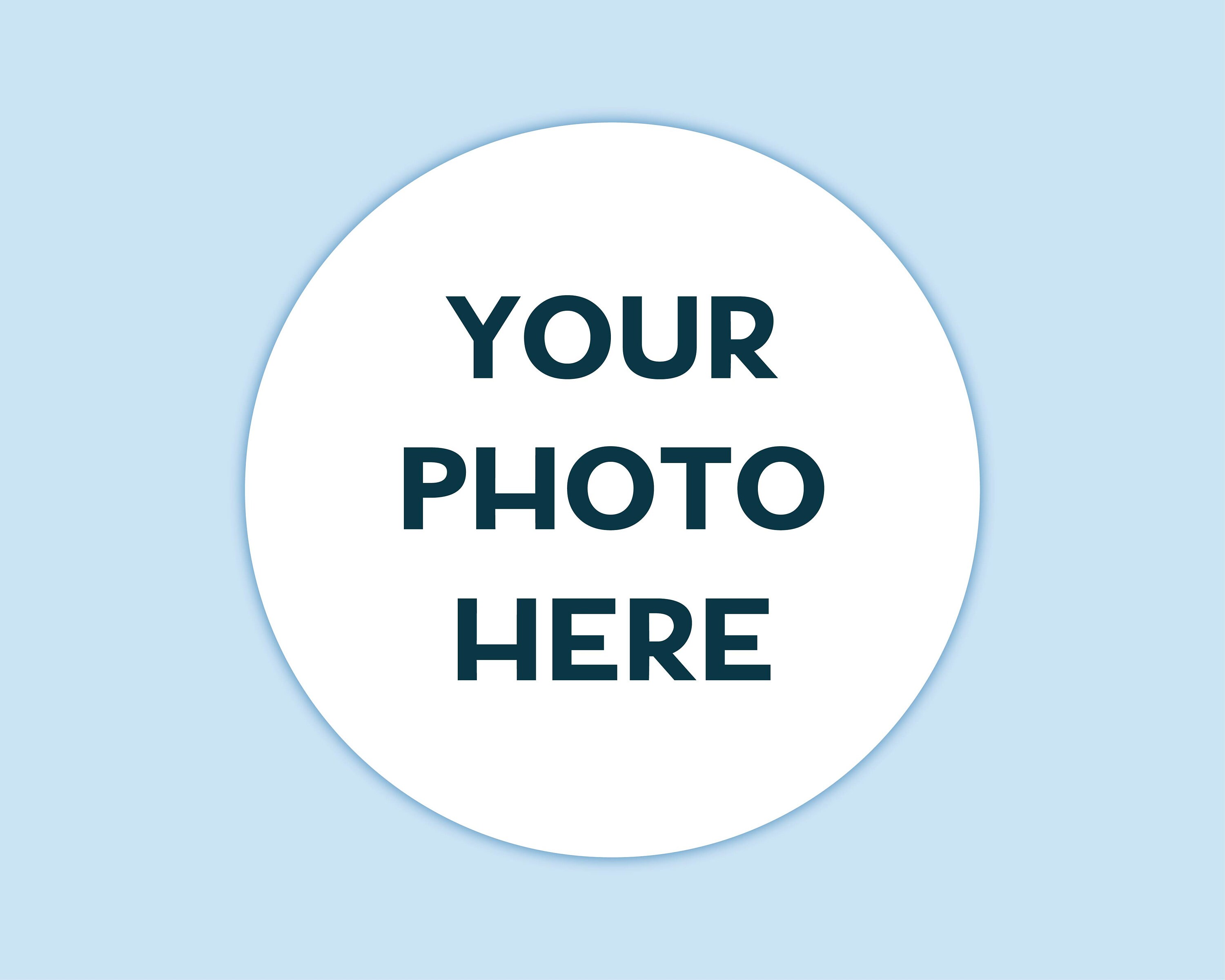 Custom photo stickers personalised stickers glossy photo | Etsy