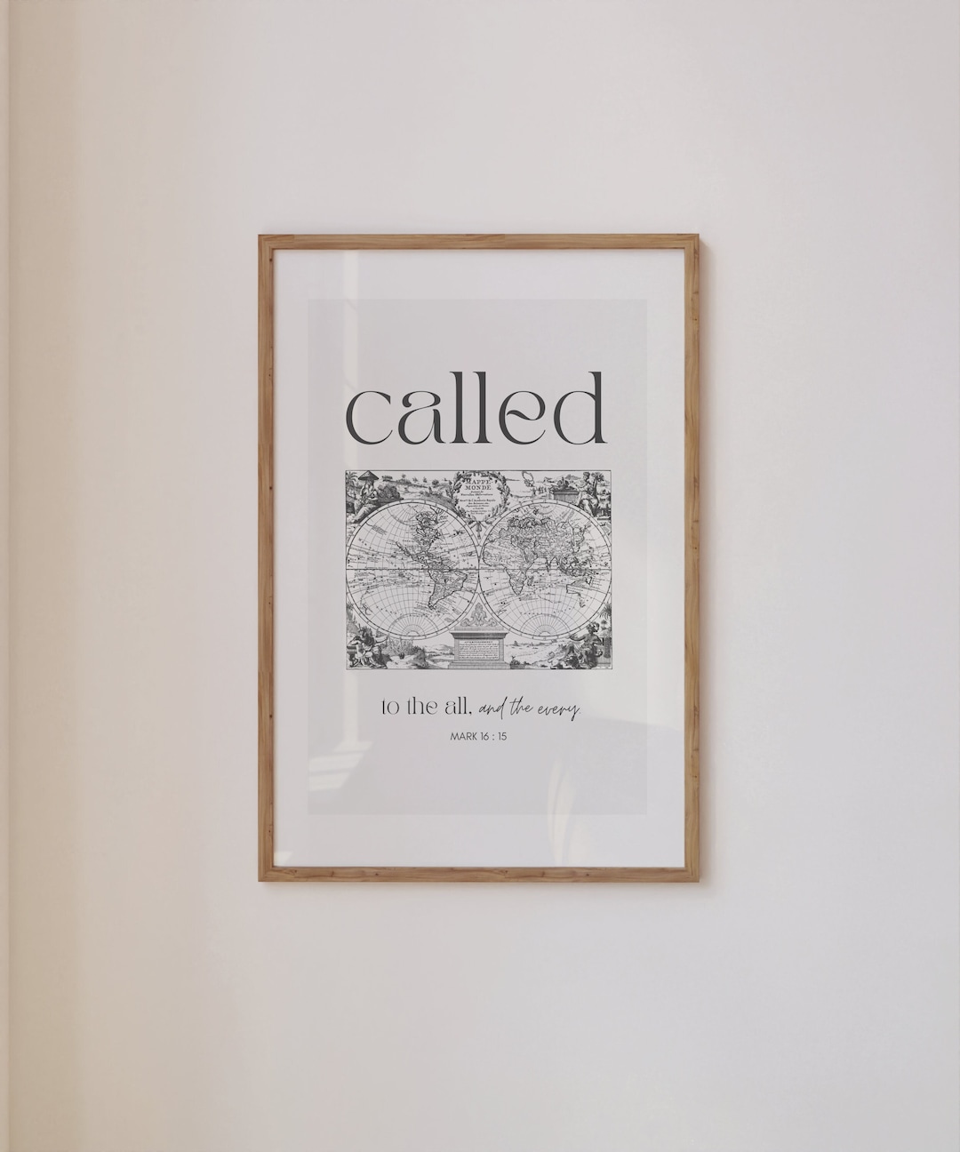 Called to the All and Every Bible Verse Wall Art for Christian Home ...
