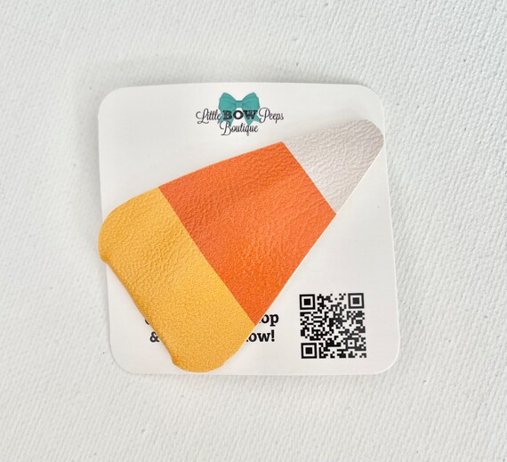 Candy Corn Snap Clip Snap Clip Halloween Hair Clip - Etsy