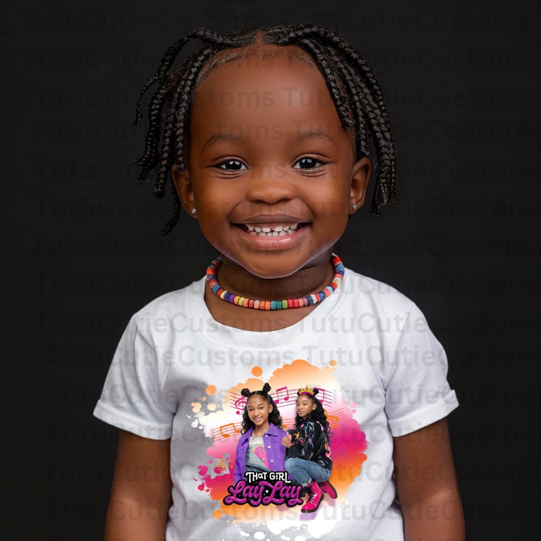 That Girl Lay Lay PNG (orange Design) - Etsy