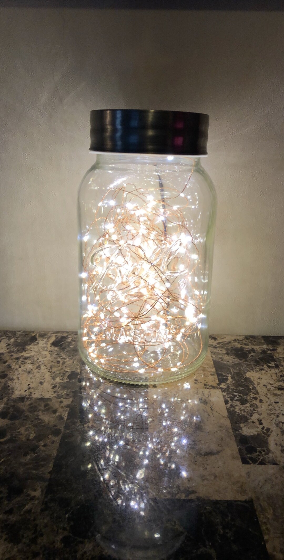 Fairy Light Glass Ball Jar - Etsy
