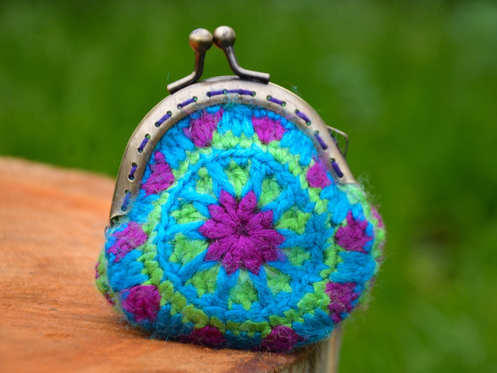 Coin Purse, Coin Pouch, Crochet Coin Purse, Crocheted Coin Purse - Etsy