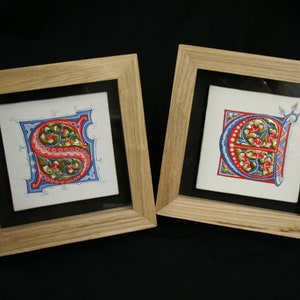 Illuminated Medieval Letter Pack, Includes Instructions and Gold Leaf ...