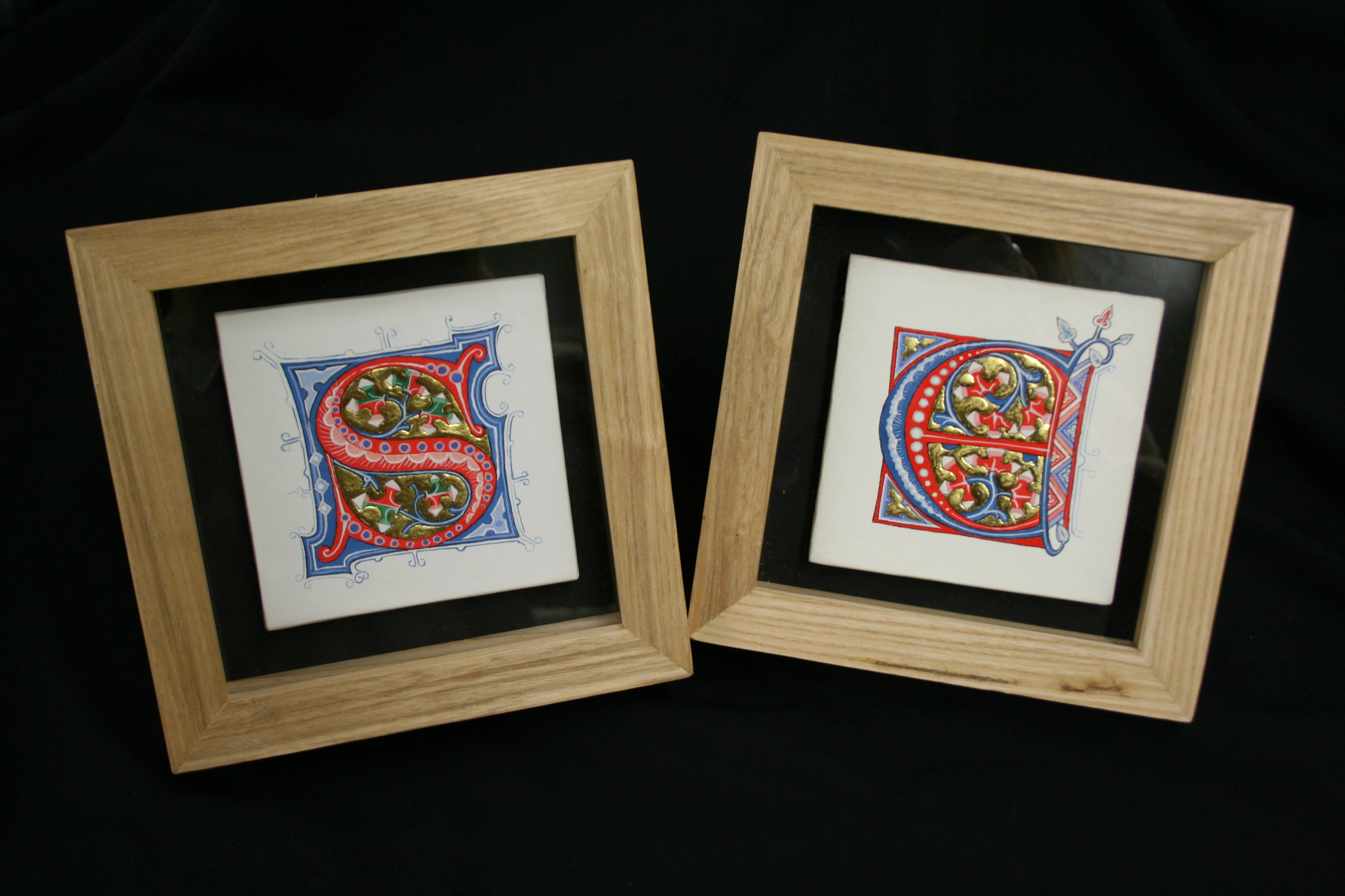 Illuminated Medieval Letter Pack, Includes Instructions and Gold Leaf ...