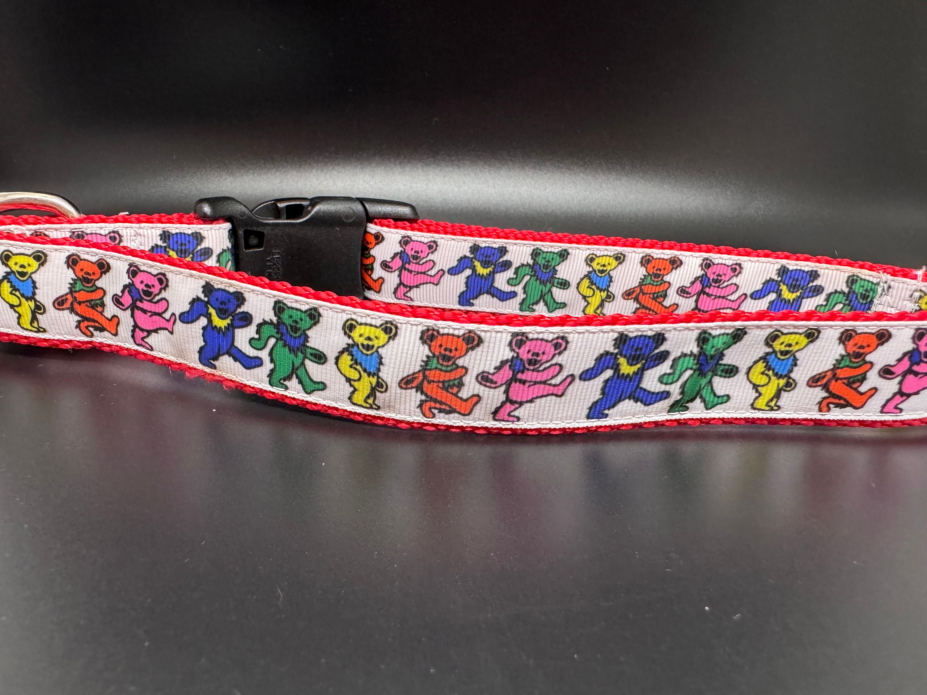 Dancing Bears, Dog Collar, Rainbow Colors - Etsy