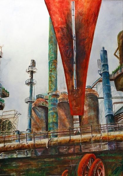 Steel Arch: Industrial Art, Cityscapes, Landscapes, Bethlehem ...