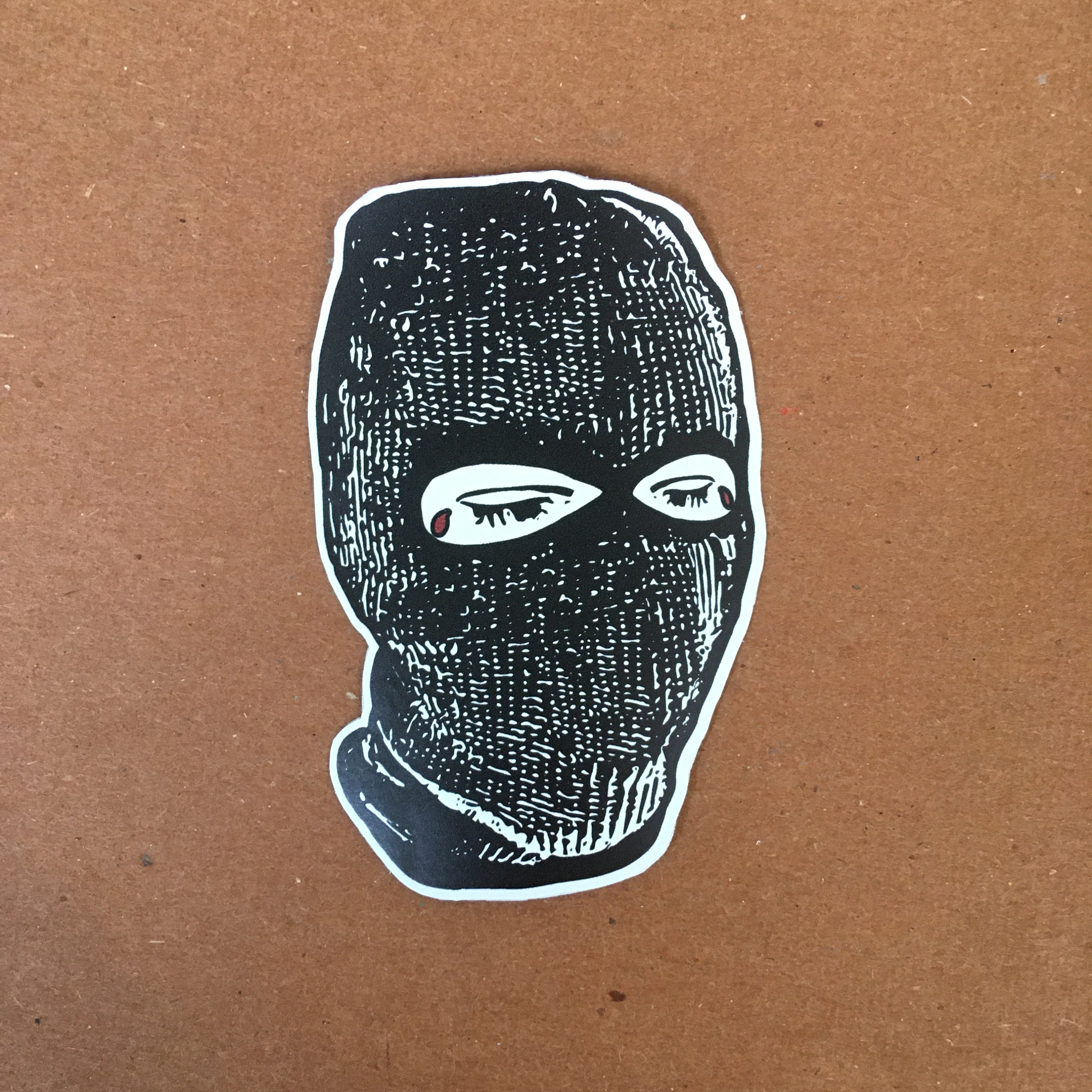 Ski Mask Drawing