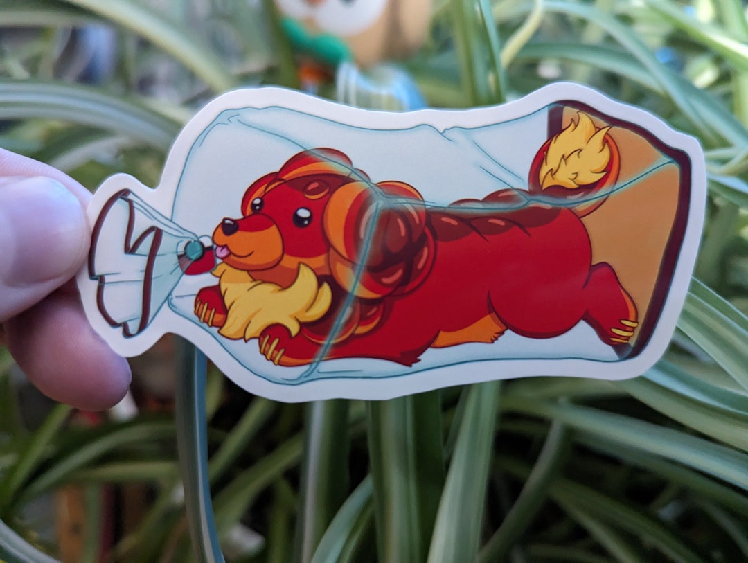 Dachsbun as Bread Pokemon - Etsy