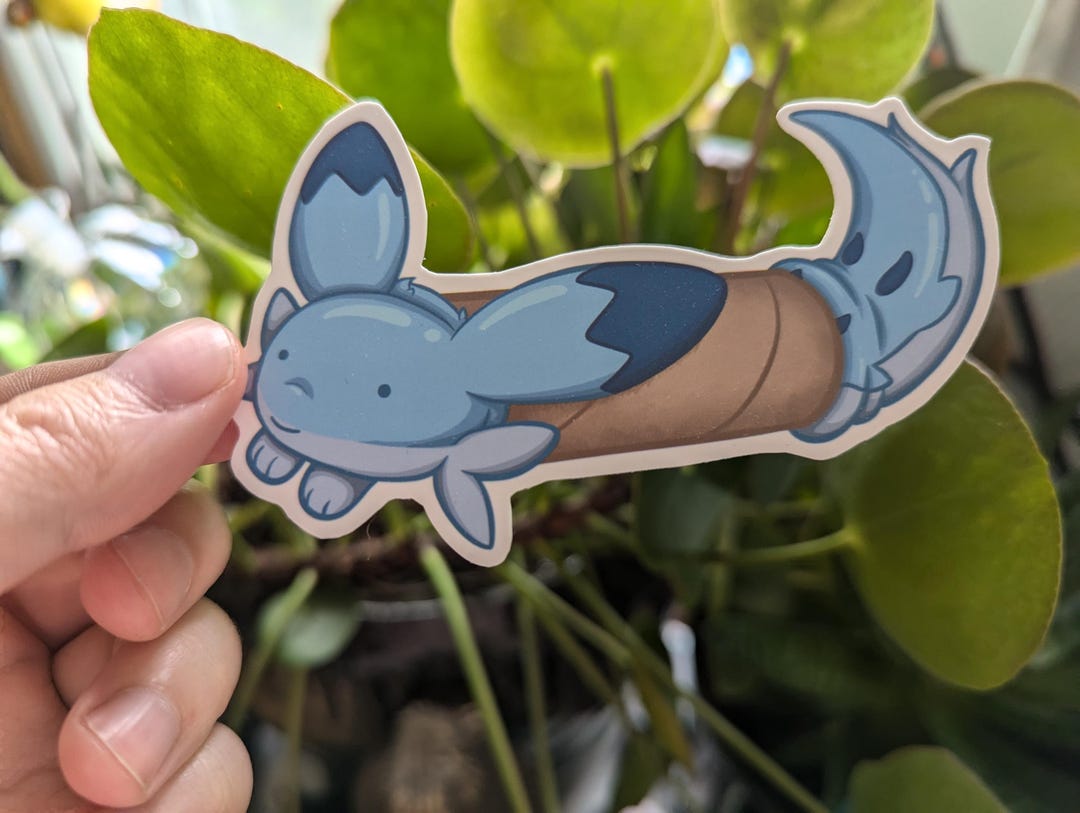 Palworld Chillets Stuck in a Tube Die-cut Sticker - Etsy