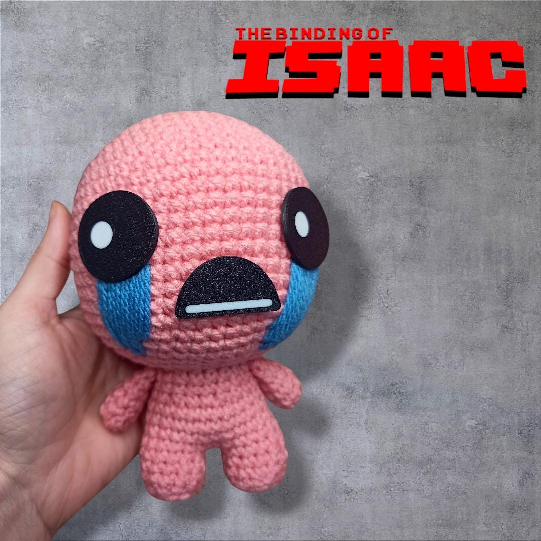 Isaac, the Binding of Isaac, Amigurumi, Cute Push, Crochet, Videogames ...