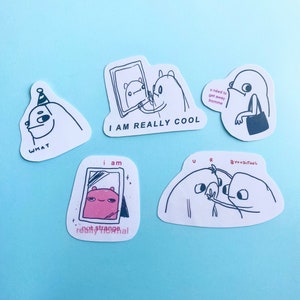 Cursed Doodles (handmade Sticker Pack) - Etsy