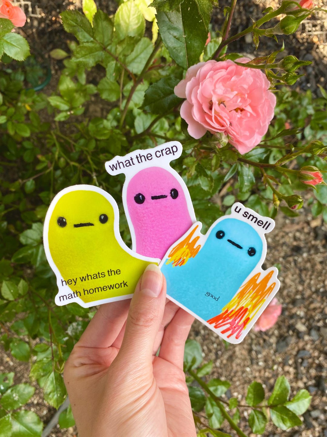 Worm Vinyl Sticker (pick One) - Etsy