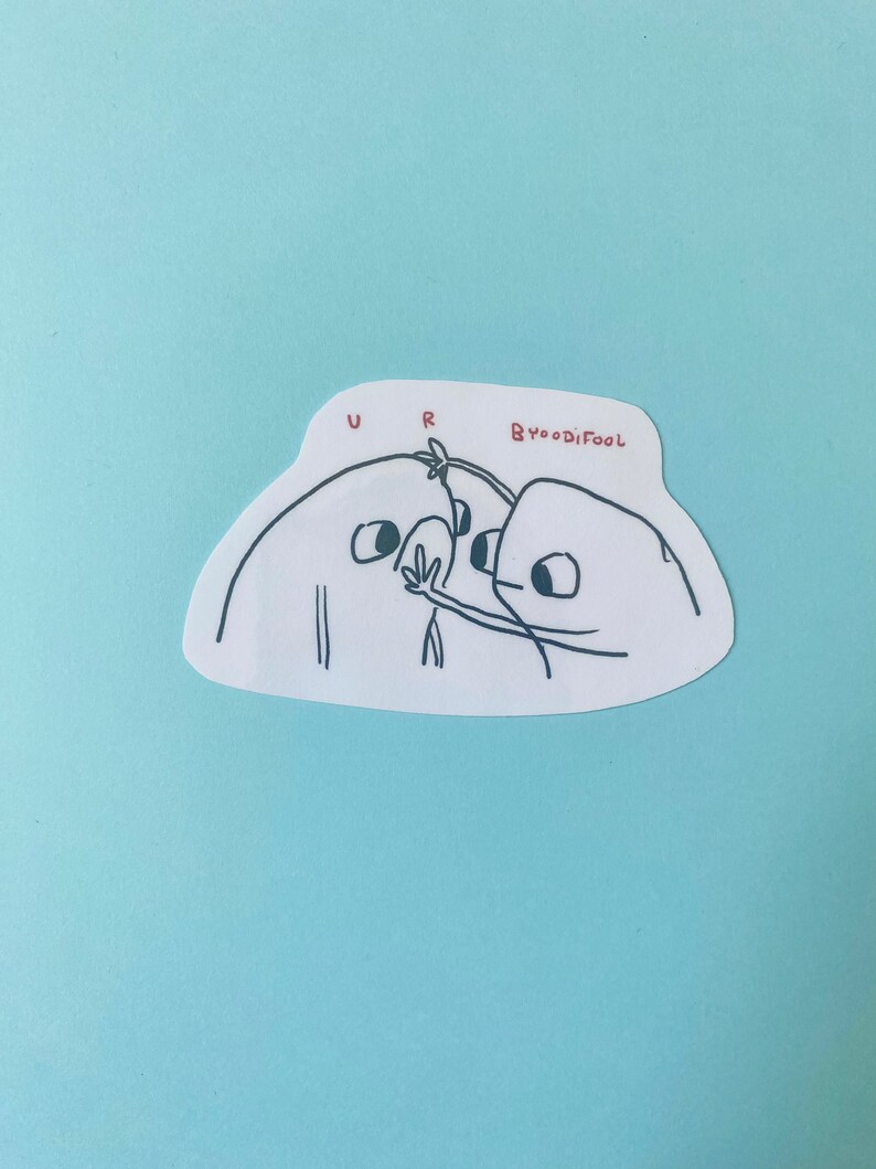 Cursed Doodles (handmade Sticker Pack) - Etsy