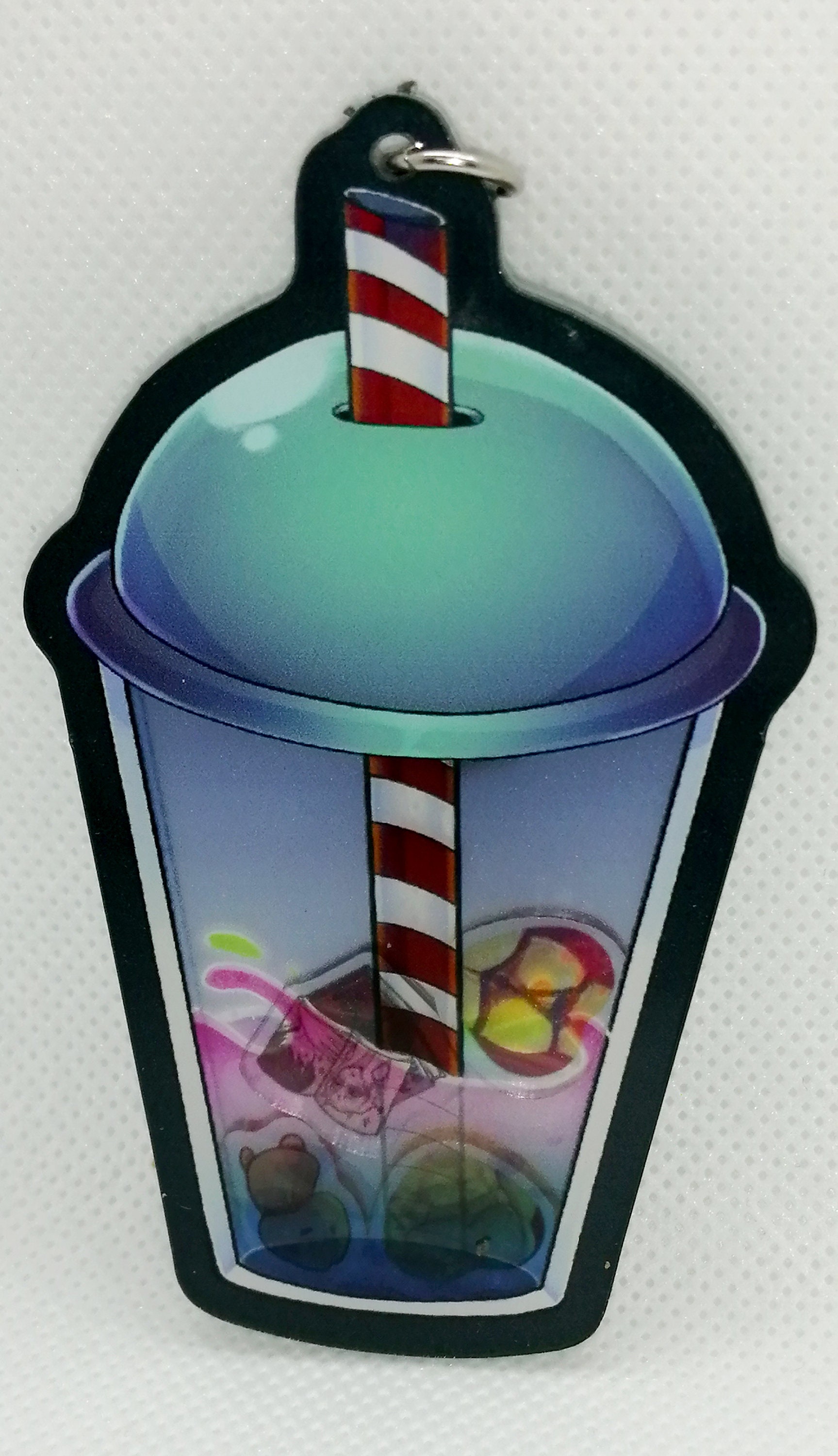 Uwu Water Shaker Keychain - Etsy