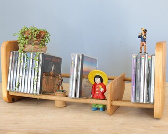 Vintage Napa Valley Wood Storage Display Container or CD Holder Storage ...
