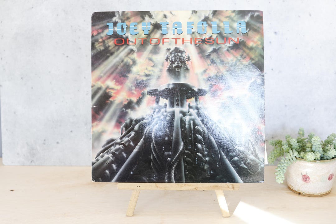 Joey Tafolla Out of the Sun Album Lp Vinyl Record 33RPM Shrapnel ...