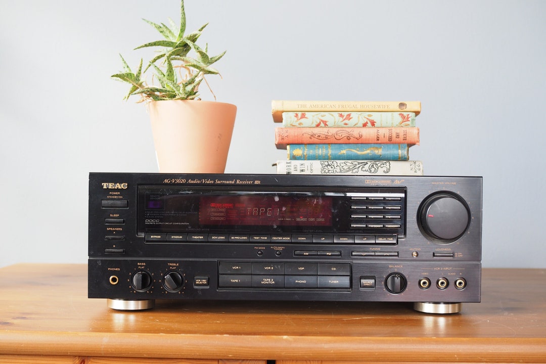 Vintage Teac AG-V3020 Audio Video Amplifier Home Theater Surround Sound ...