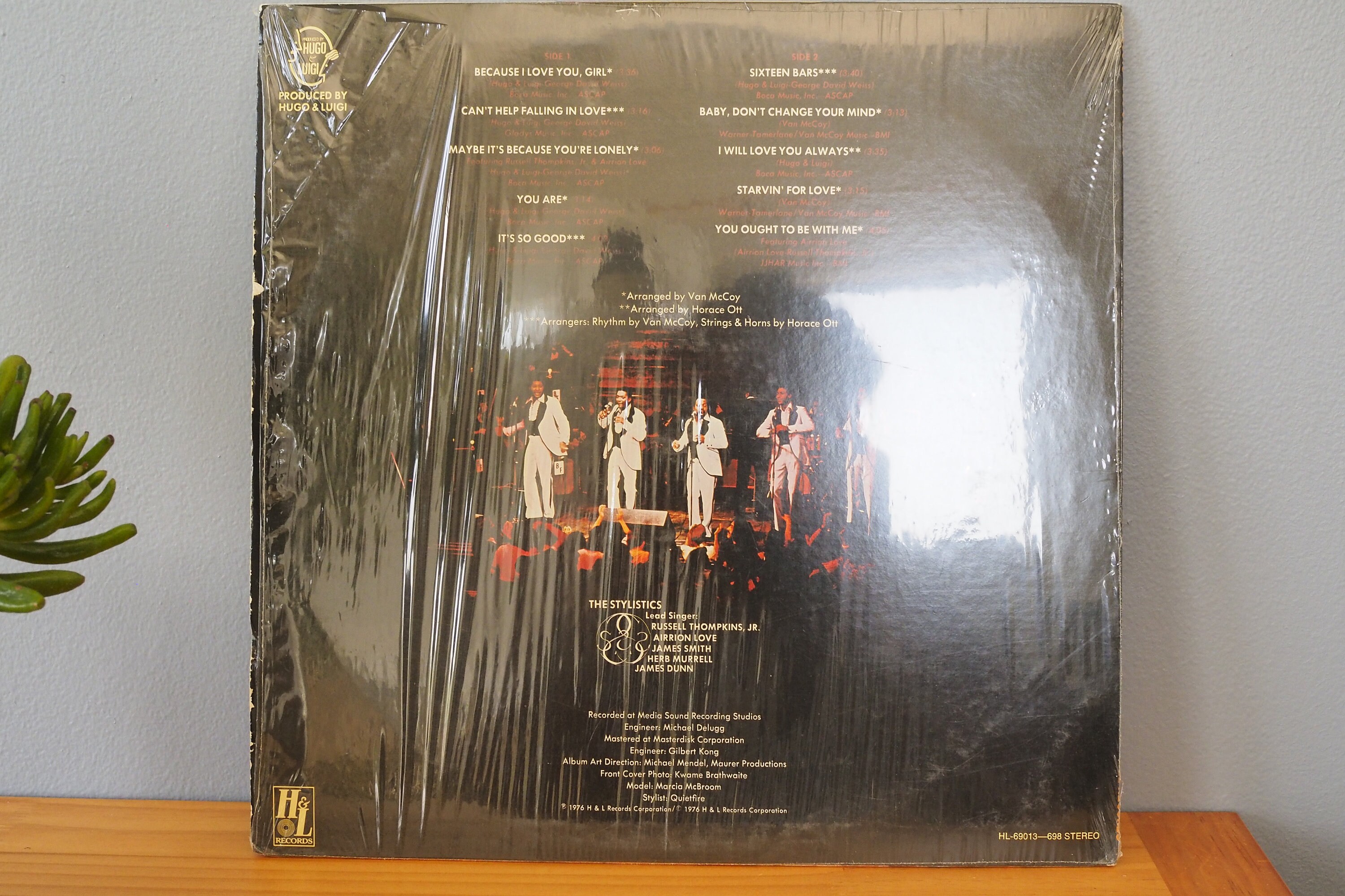 The Stylistics Fabulous Lp Vinyl Record 33 RPM H&L Records | Etsy