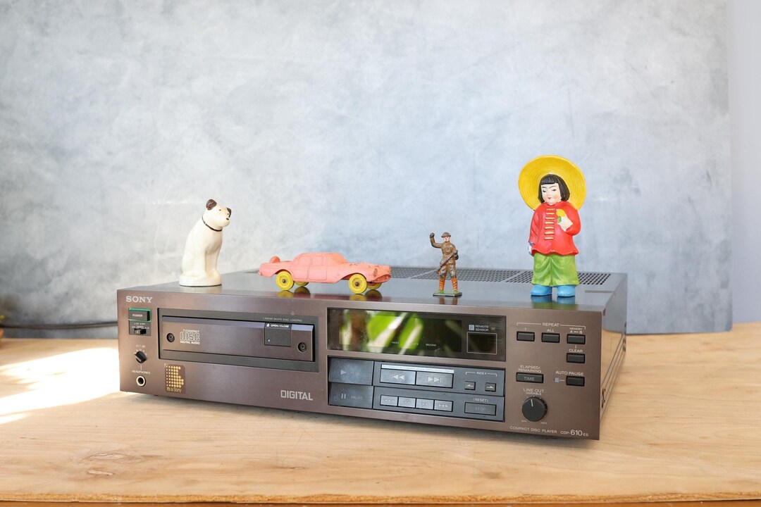 Sony Cdp-610es Cd Player Single Disc Player High End Tested Working ...