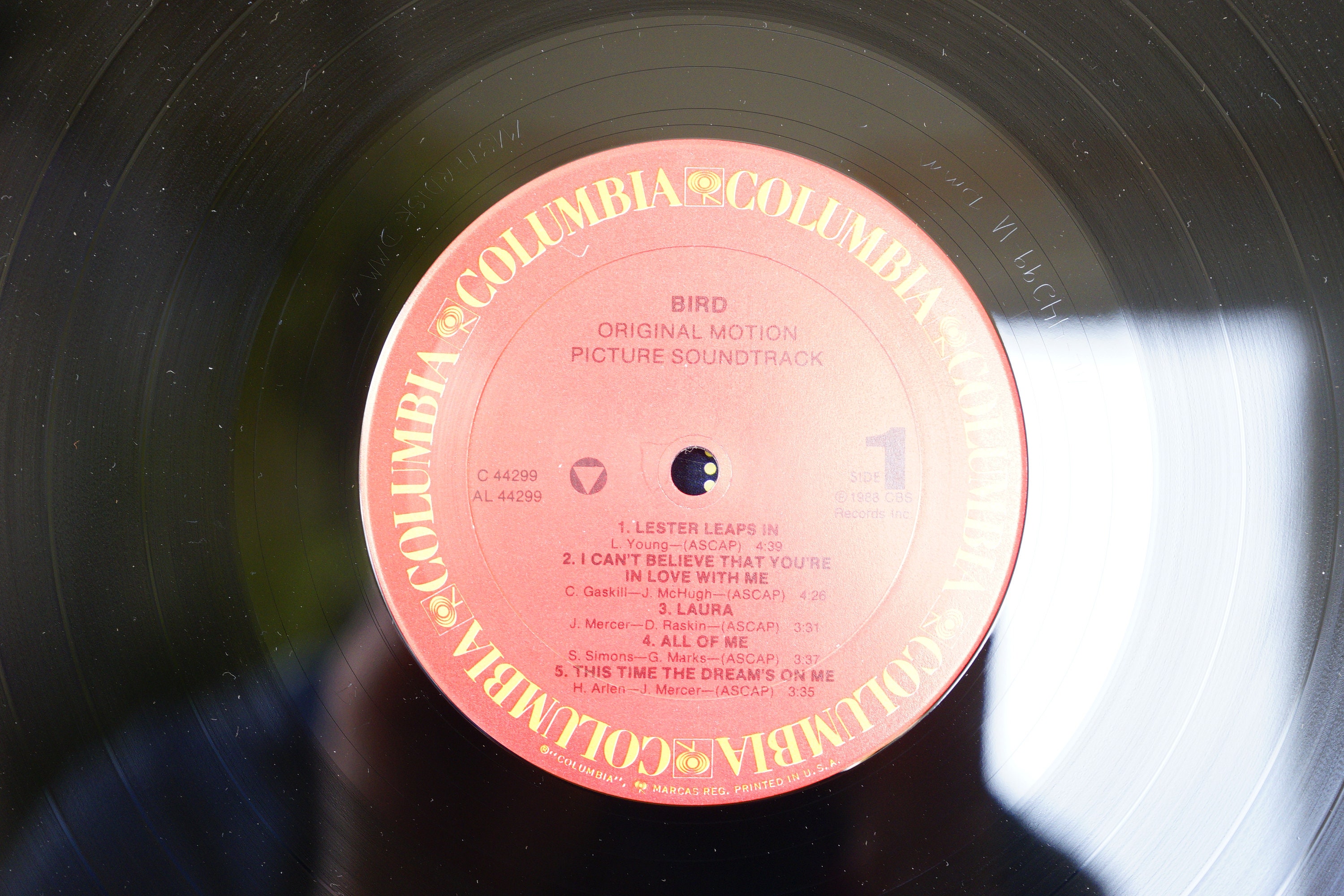 Bird Original Motion Picture Soundtrack Record Album Vinyl Lp | Etsy