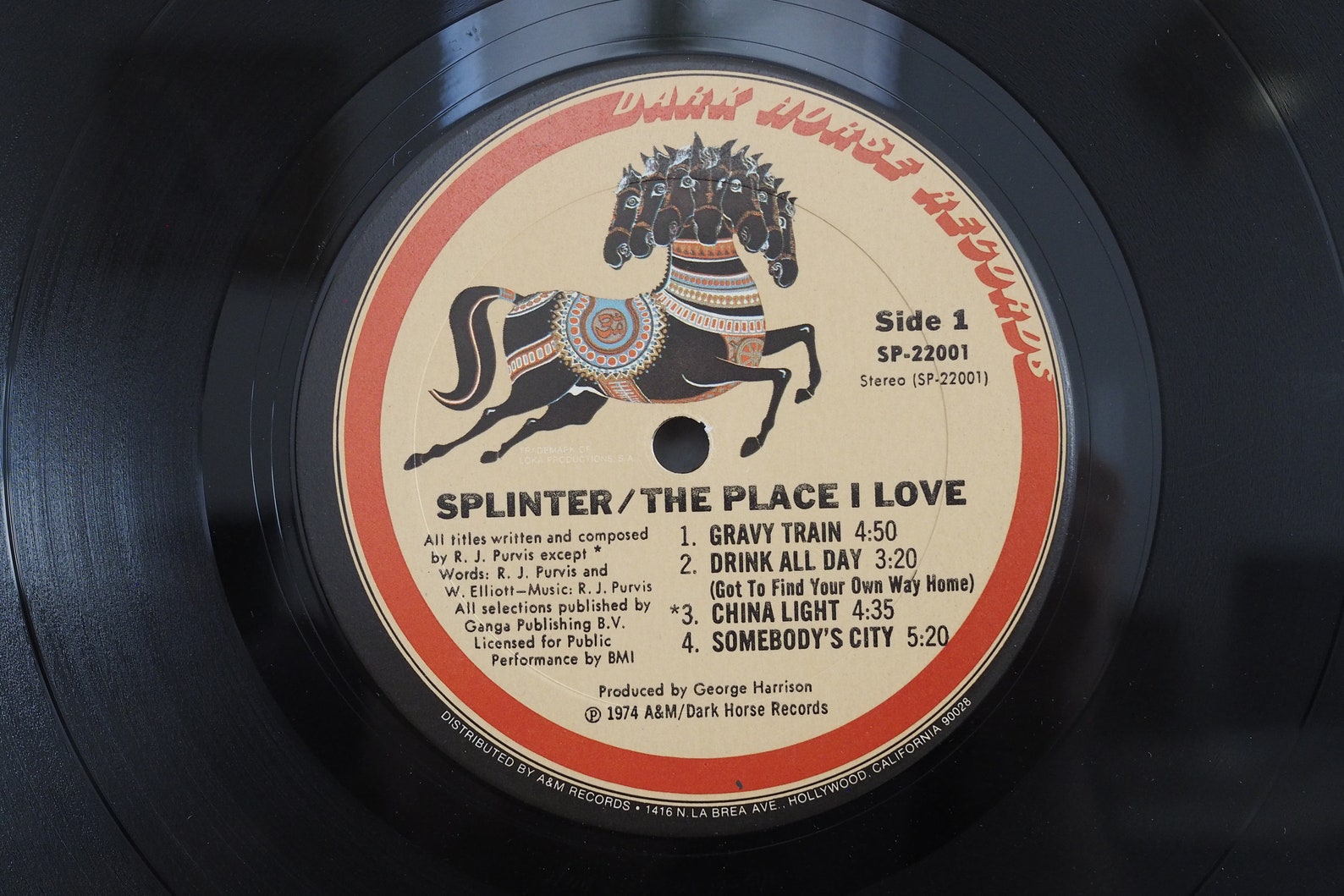 Splinter The Place I Love Record Album lp Vinyl Record 33RPM - Etsy España