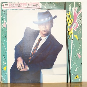 Elton John Jump up Record Album Lp Vinyl Record 33RPM Geffen | Etsy