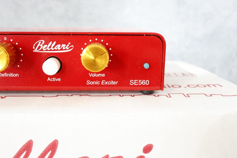 Bellari Phono Sonic Exciter Made in USA SE-650 Manual Box Power Supply ...