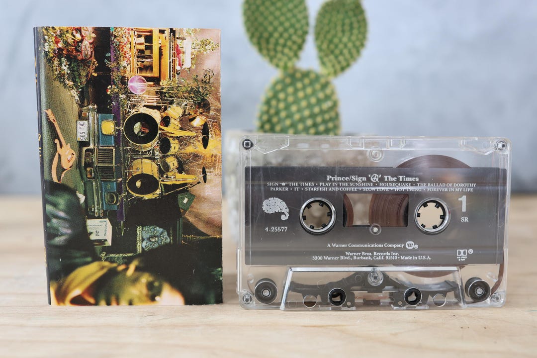 Prince Cassette Sign 'O' the Times Tape Dolby 075992557740 U Got the ...