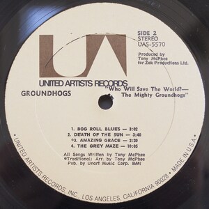 The Mighty Groundhogs Vinyl Record LP, UAS-5570, Comic Insert - Etsy