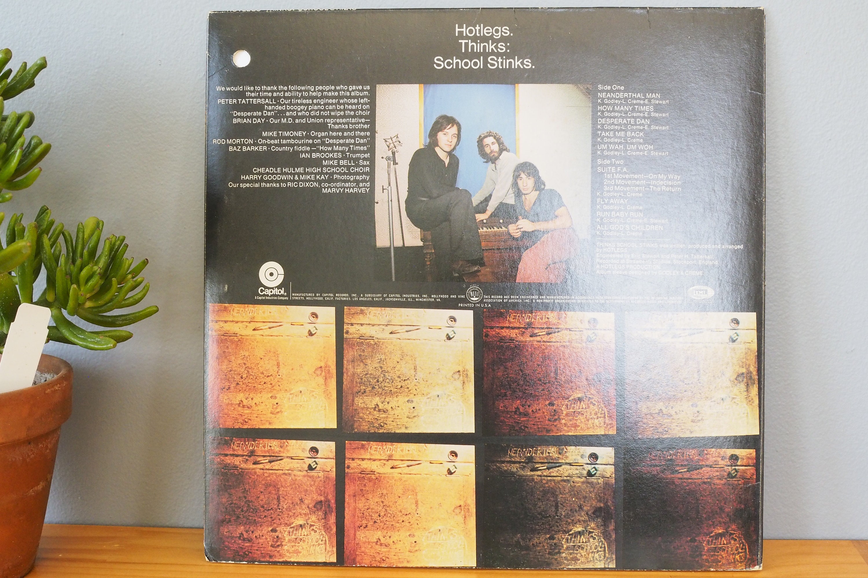 Hot Legs Thinks School Stinks lp Vinyl Record 33 RPM Capitol | Etsy