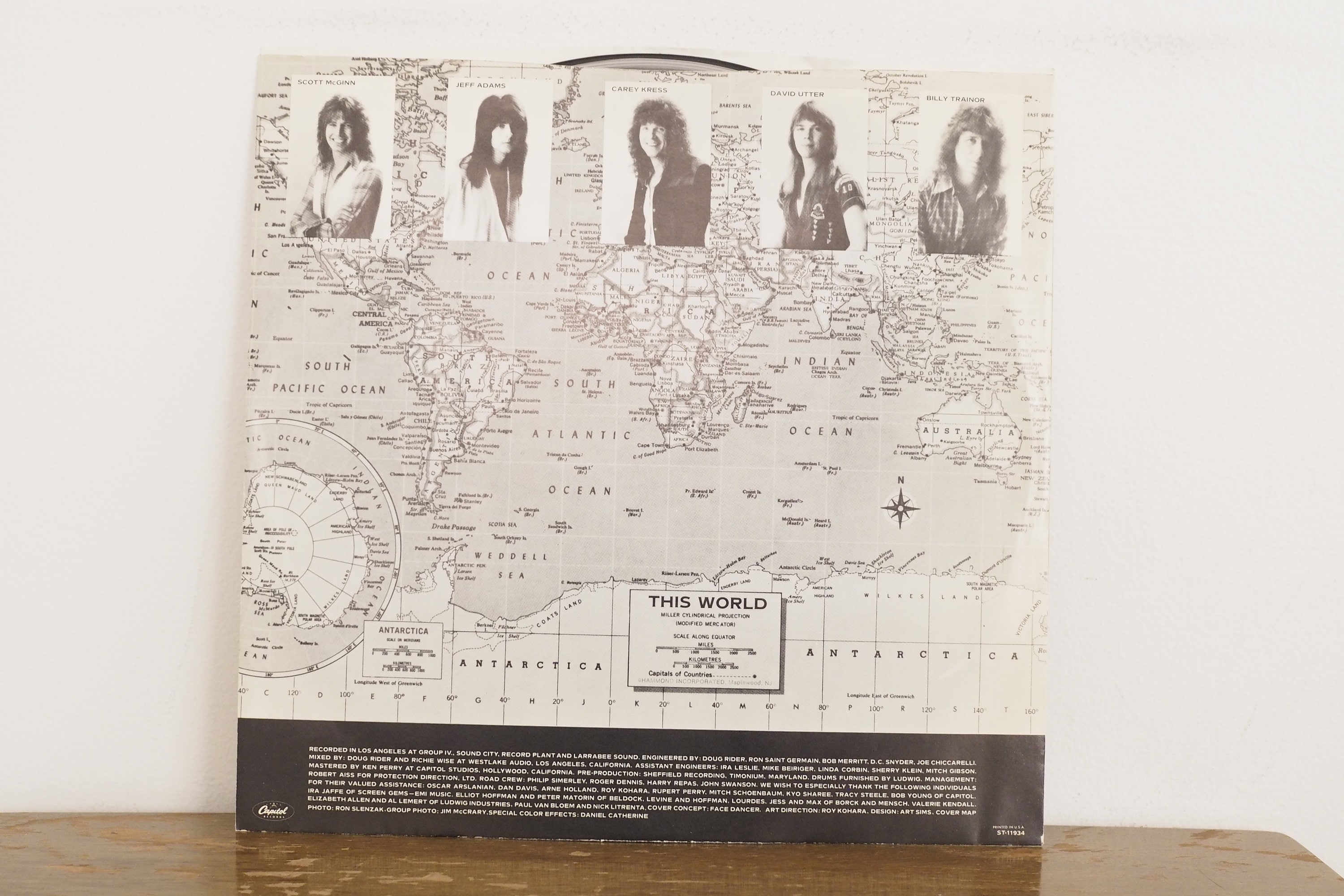 Face Dancer This World Record Album lp Vinyl Record 33RPM emi | Etsy