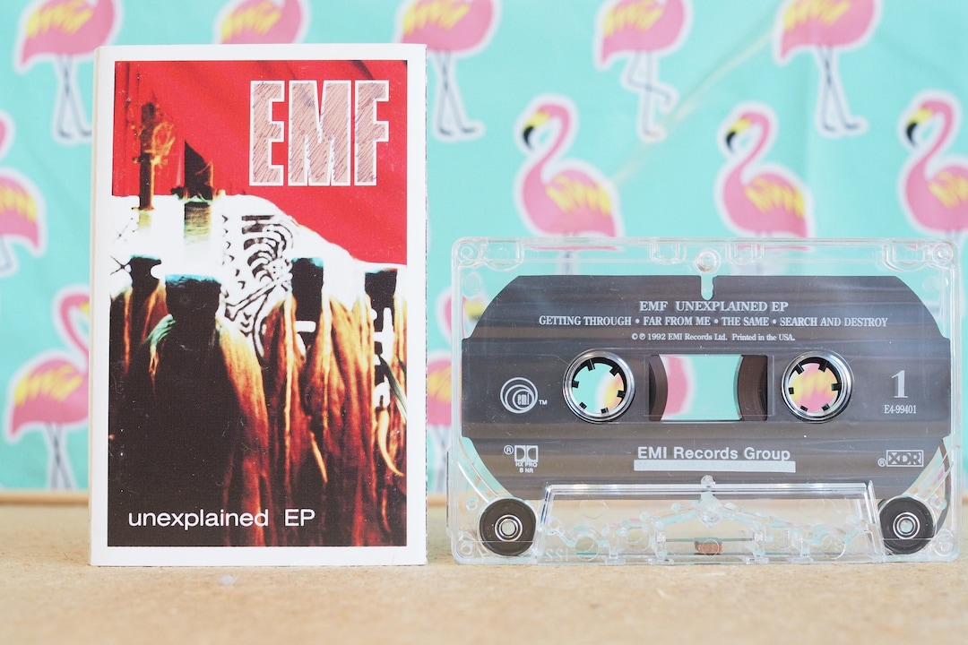 EMF Unexplained Ep Cassette Tape Album Dolby Emi Records E4-99401 - Etsy