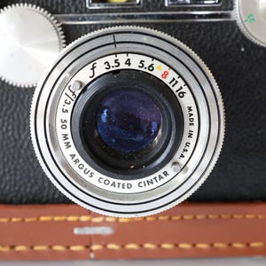 Vintage Argus Camera 50mm Argus Coated Cintar Rangefinder for Parts - Etsy