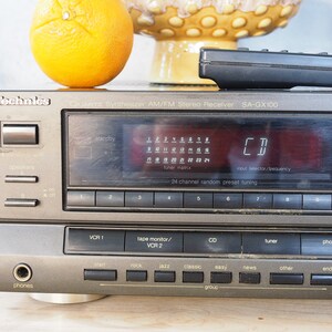 Vintage Technics SA-GX100 Receiver Powerful Little Amplifier Small ...