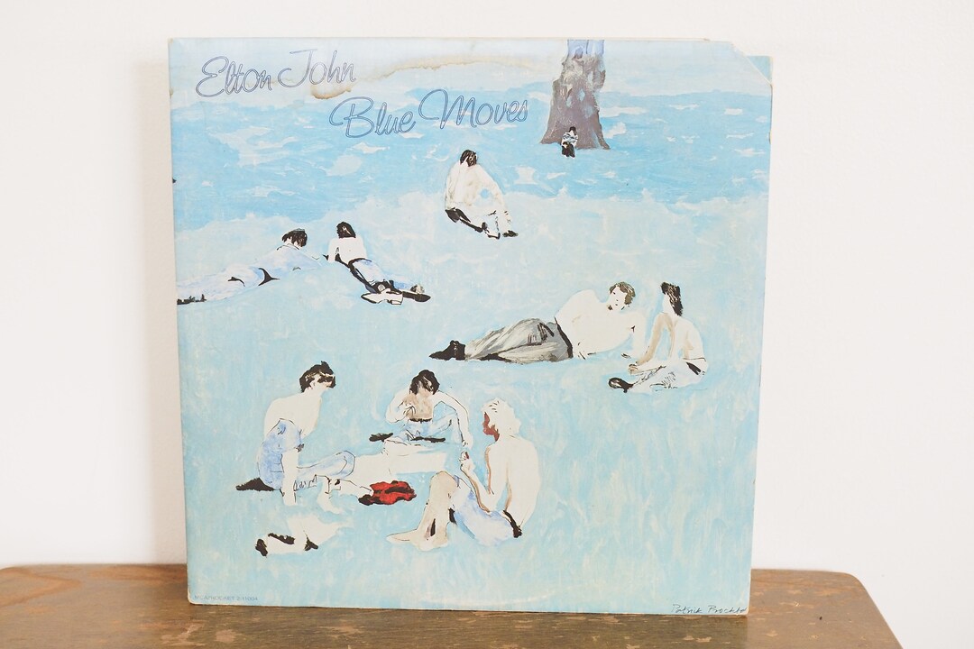 Elton John Blue Moves Lp Vinyl Record 33RPM Rocket/mca MCA2-11004 2lp's ...