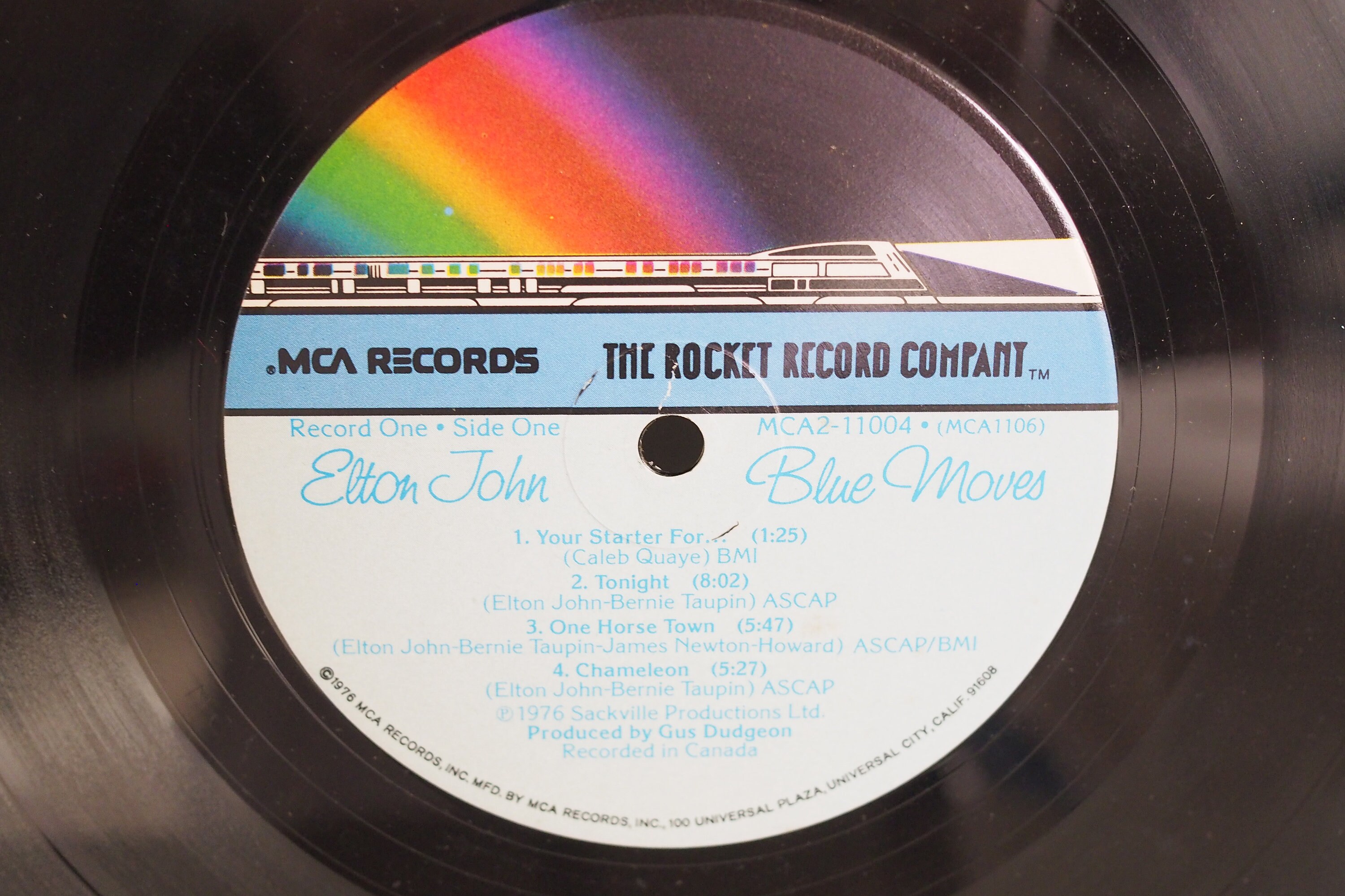 Elton John Blue Moves Lp Vinyl Record 33RPM Rocket/mca MCA2-11004 2lp's ...