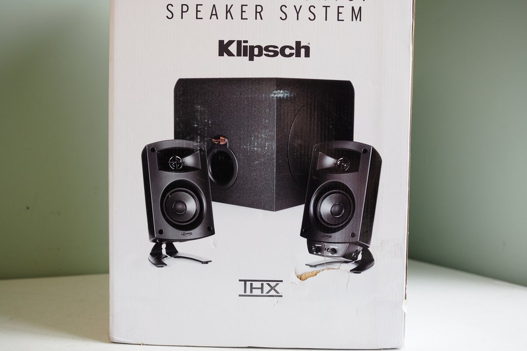 Klipsch 2.1 THX Certified Original Box Horn Speakers and Subwoofer ...