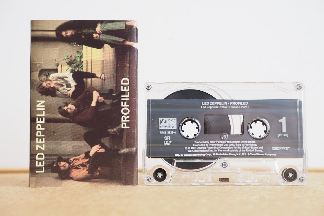 Led Zeppelin Profiled Cassette Tape Dolby Atlantic Prcs 3629-4 ...