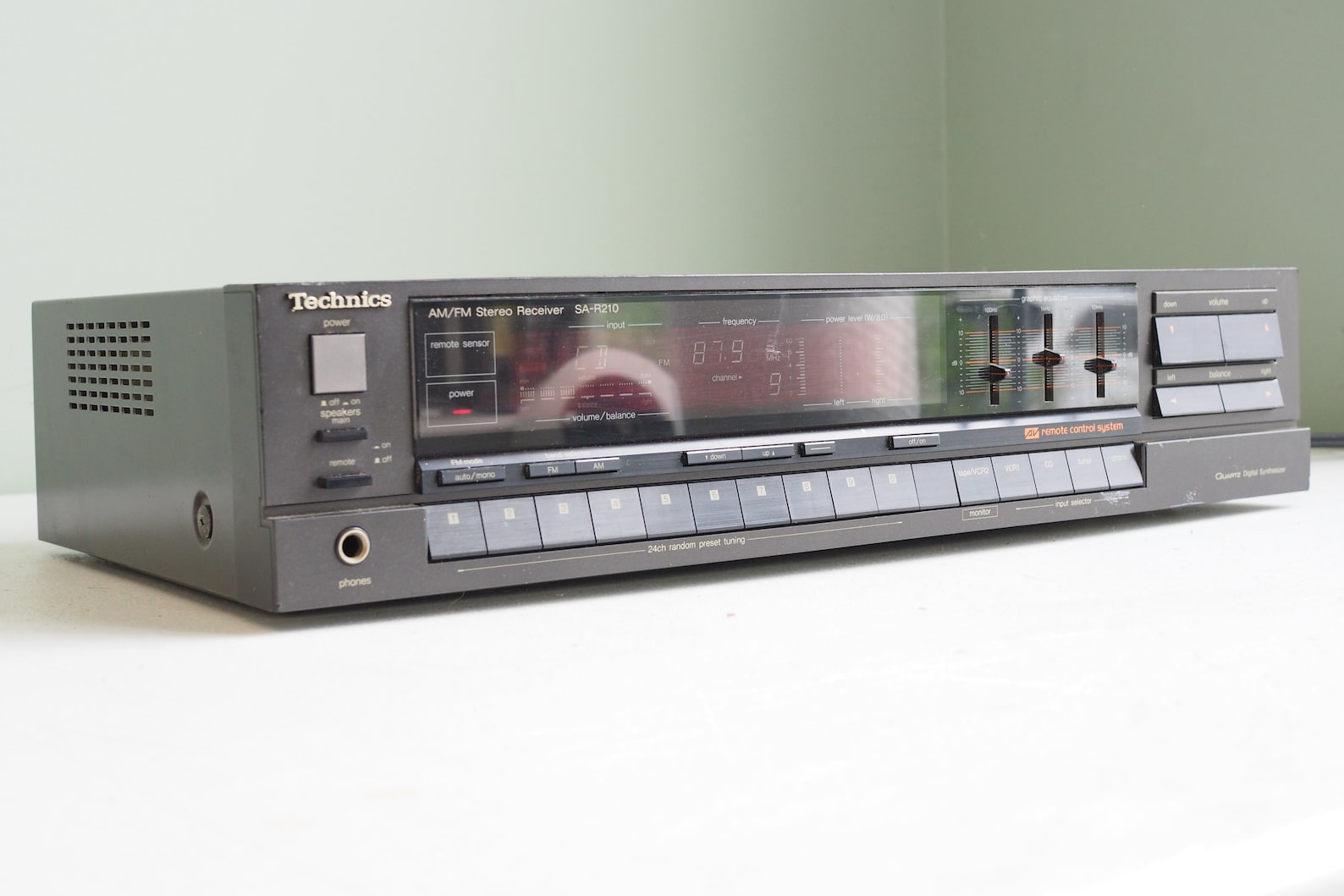 Vintage Technics SA-R210 Receiver Powerful Little Amplifier - Etsy