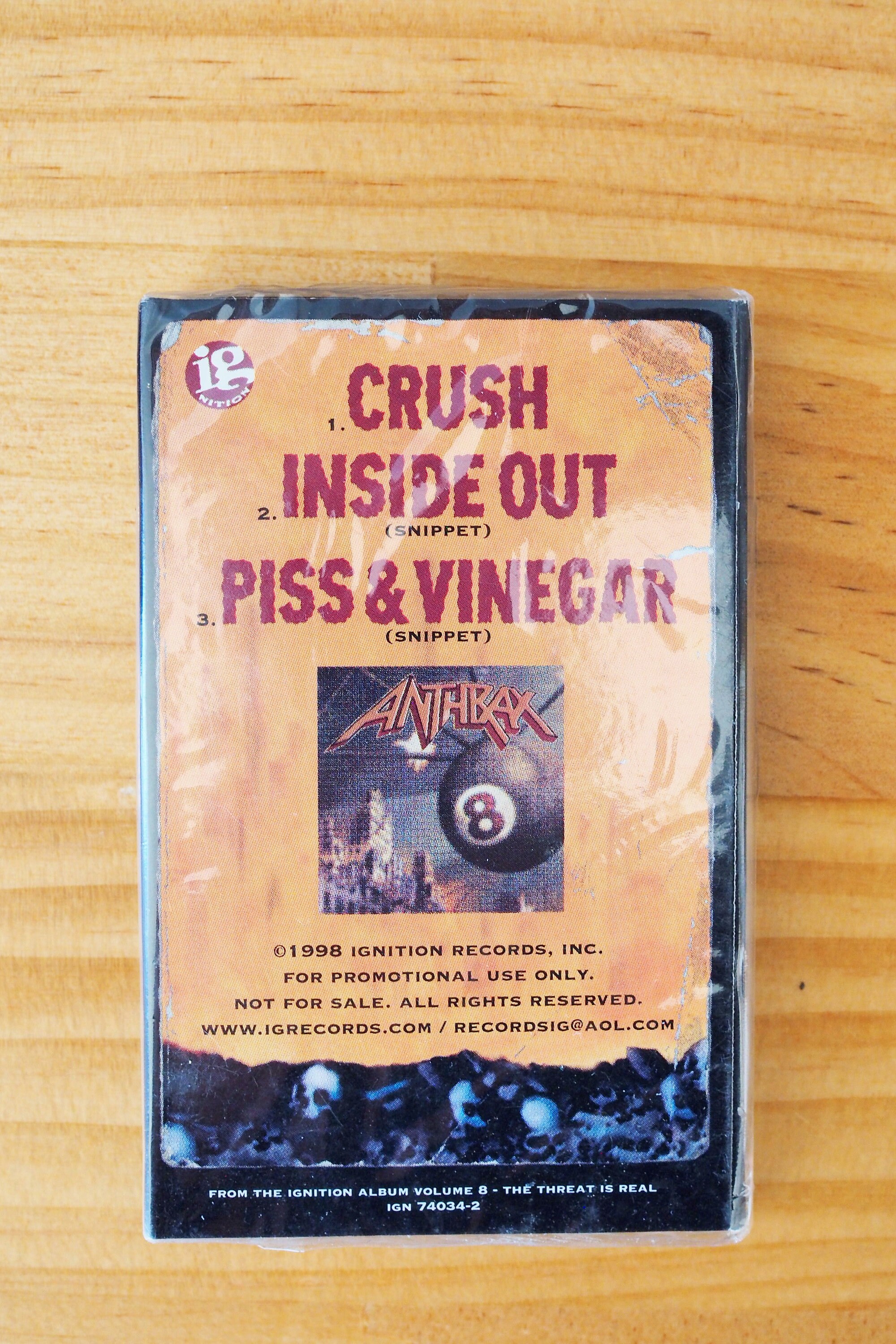 Anthrax Volume 8 The Threat Is Real